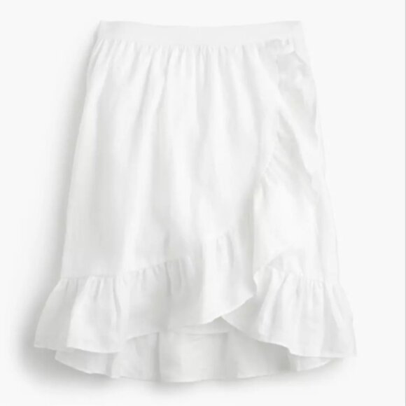 J Crew Linen Skirt